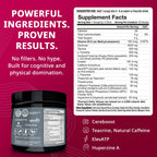 pre-workout supplement for peak performance