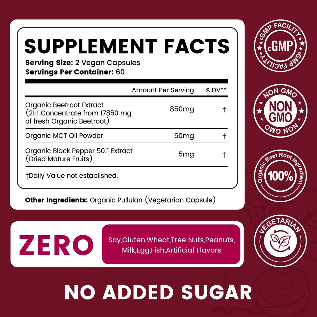 pre-workout supplement with beet root