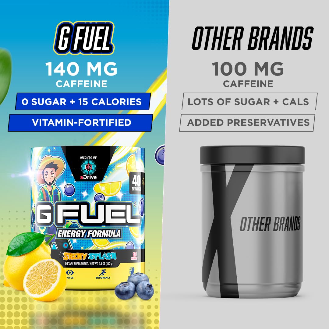 pre-workout supplement with G Fuel
