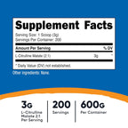pre-workout supplement with L-Citrulline Malate