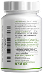 Pre-workout support with Nitric Oxide capsules