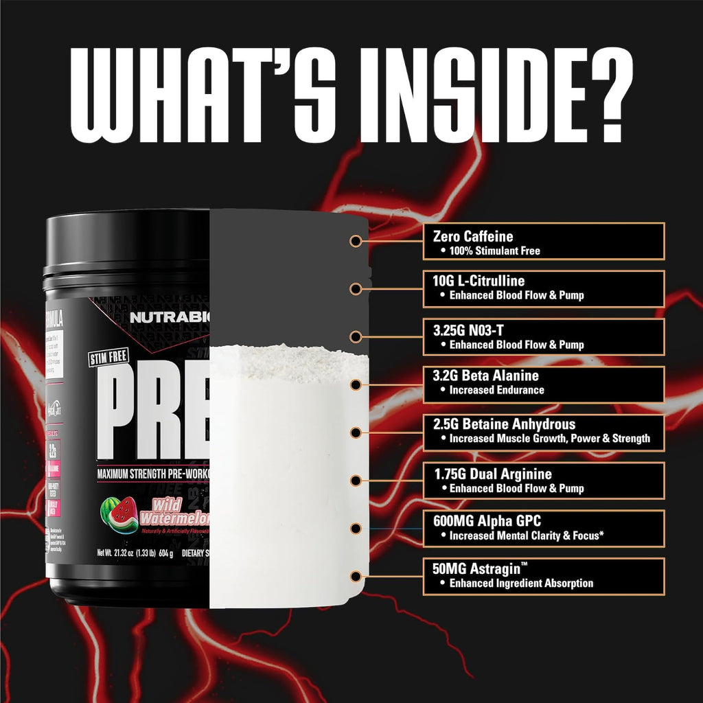 pre-workout with 10g citrulline