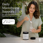 Prebiotic and probiotic combination benefits
