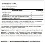Prebiotic and probiotic fiber capsules