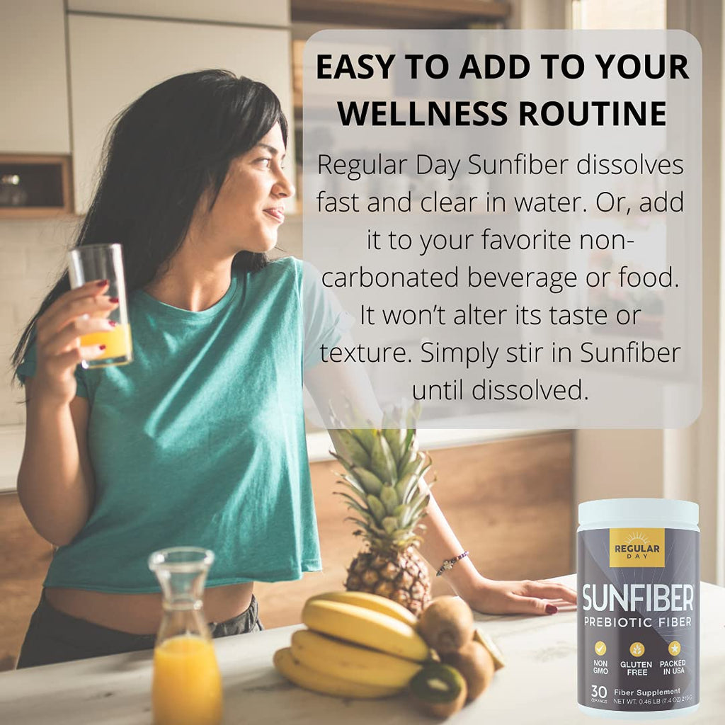 Prebiotic fiber for sensitive stomachs