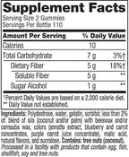 prebiotic fiber gummies for digestion