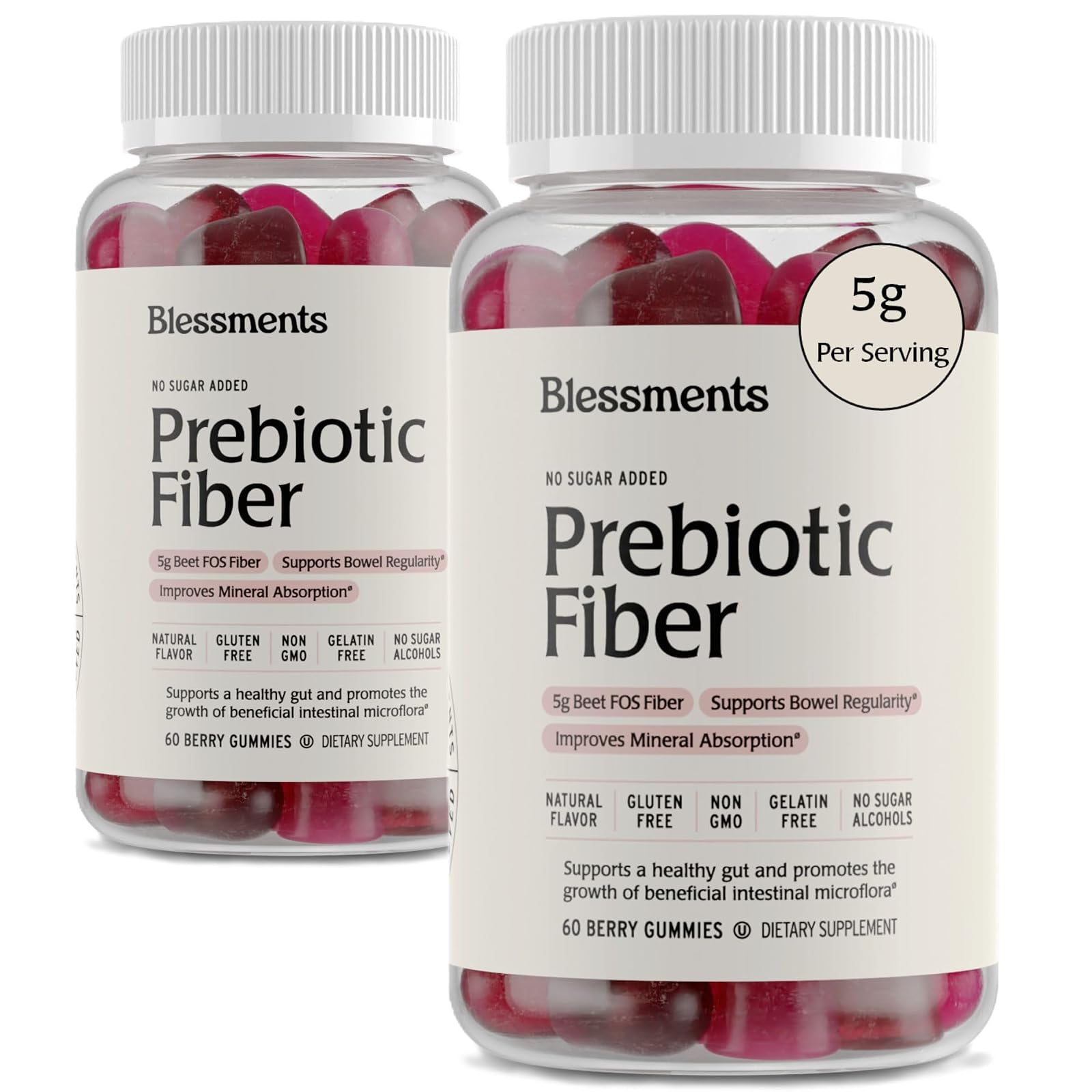 prebiotic fiber gummies for digestion