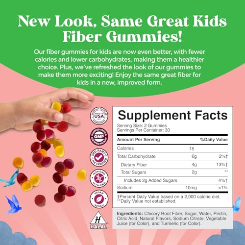 prebiotic fiber gummies for kids' immunity