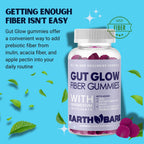 Prebiotic fiber gummies with inulin