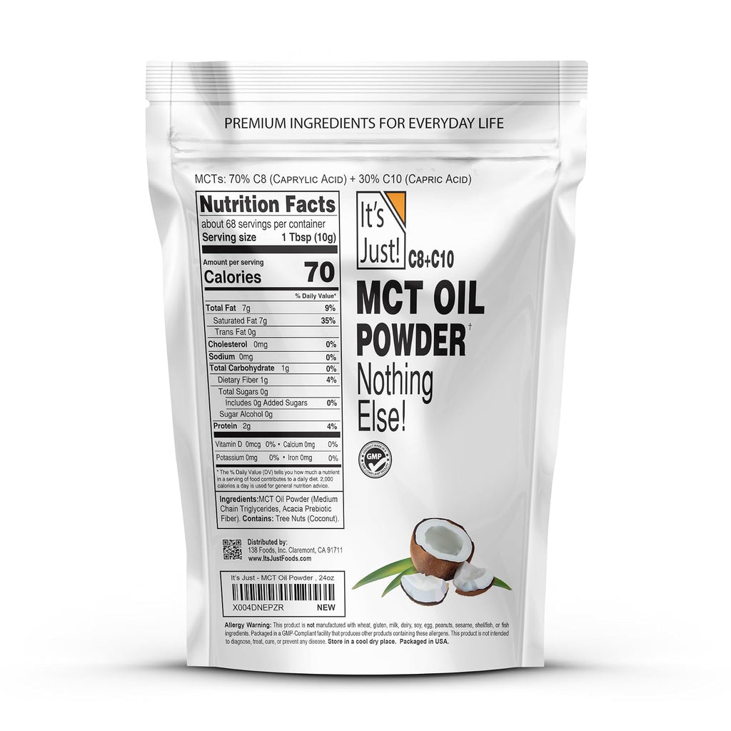 prebiotic fiber mct oil benefits