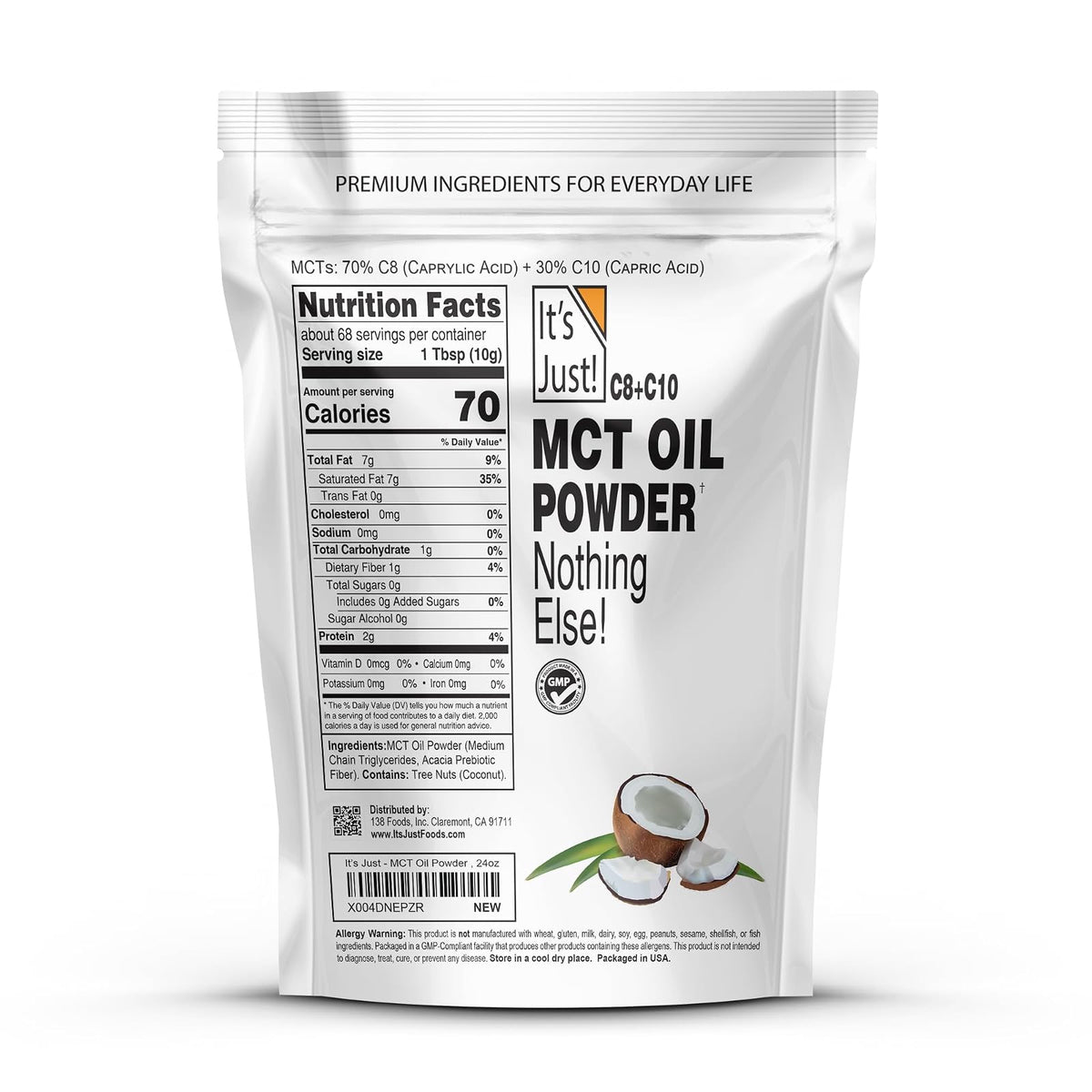 prebiotic fiber mct oil benefits