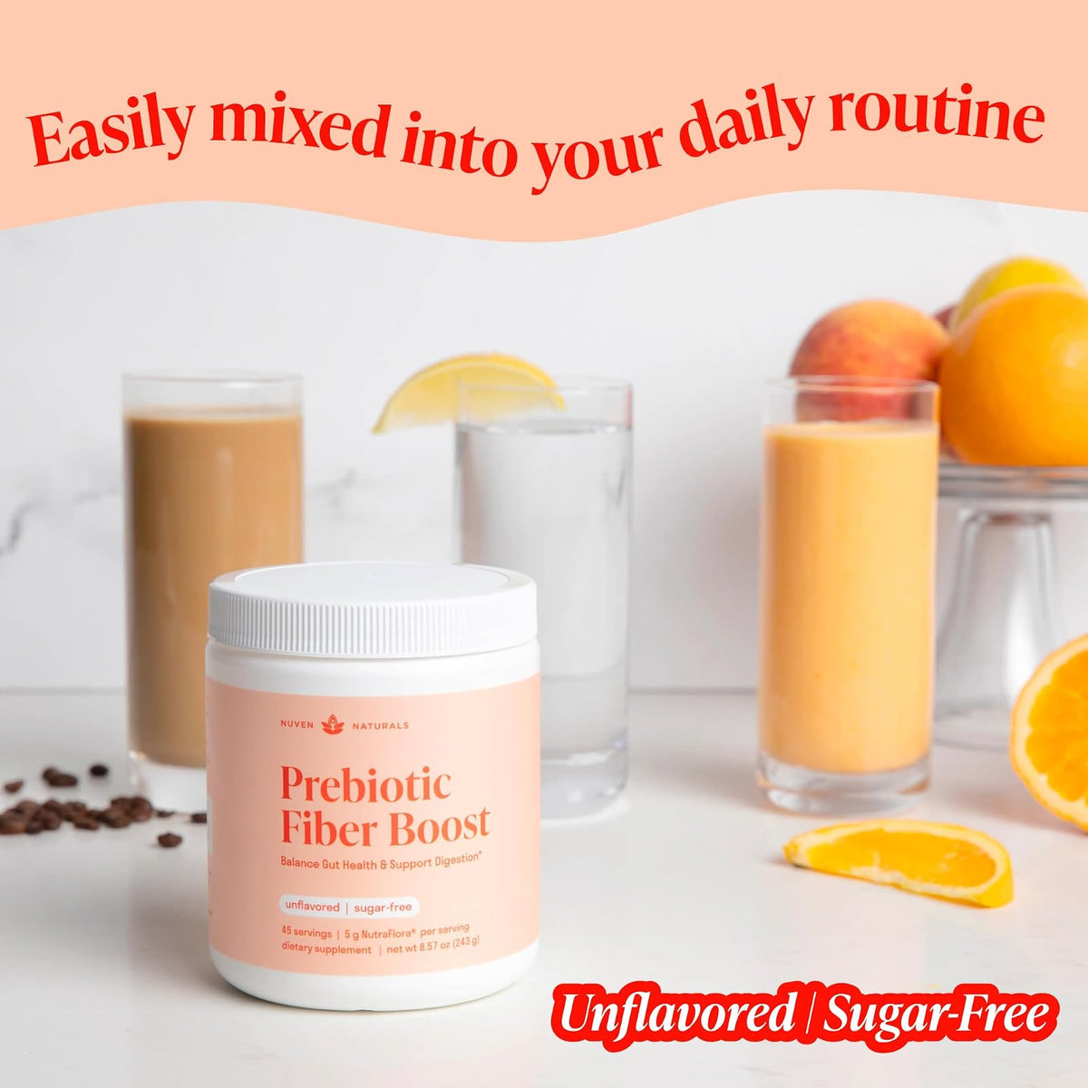 prebiotic fiber powder for wellness