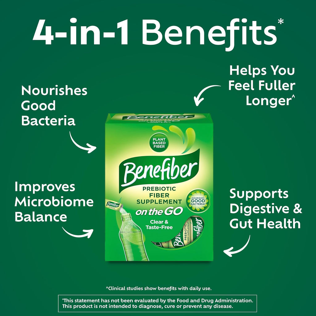 Prebiotic fiber supplement for gut support