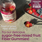 Prebiotic gummies with 6g fiber