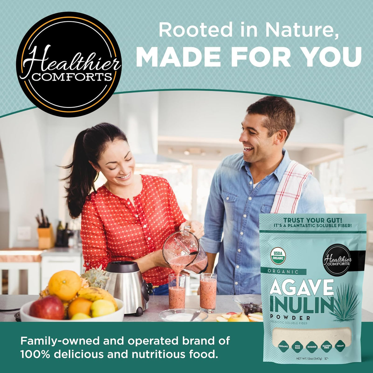 prebiotic inulin for digestive support