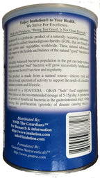 Prebiotic inulin powder for gut health