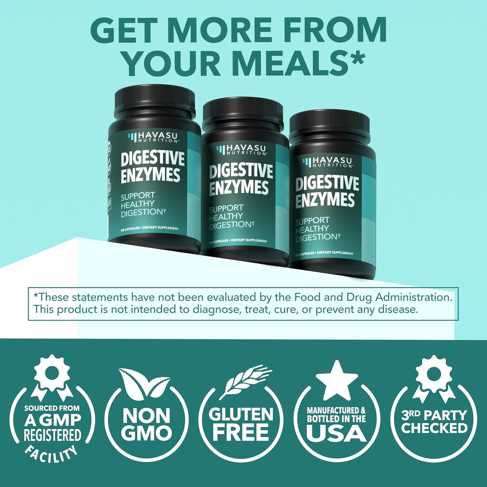 Prebiotic pancreatic enzymes for balance