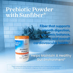 Prebiotic powder for balanced gut microbiome