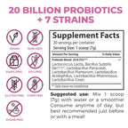 Prebiotic powder for gut balance