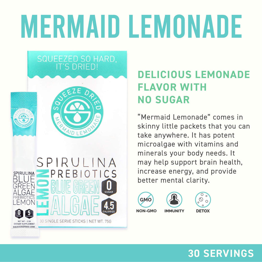 Prebiotic spirulina for digestive support