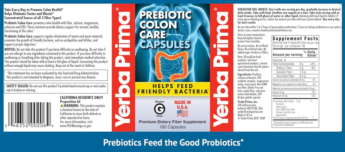 prebiotic supplement for digestion