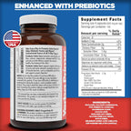 Prebiotic support for healthy digestion