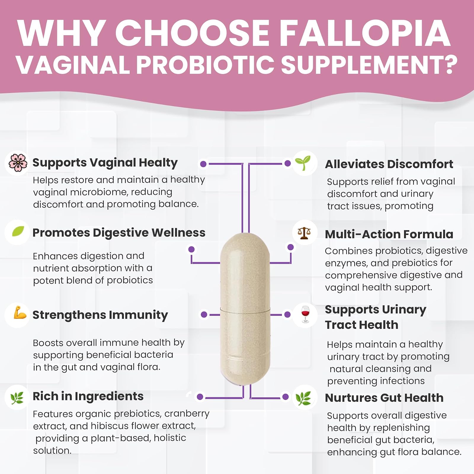 prebiotic support for women's health