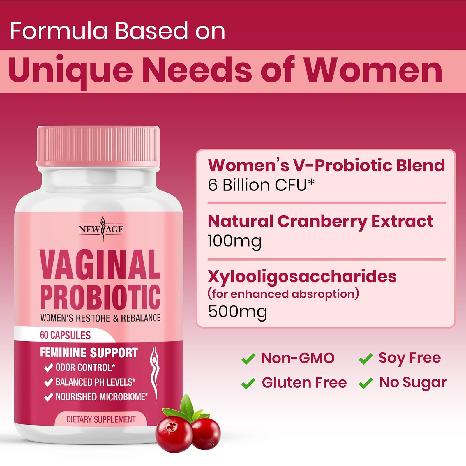 prebiotics and probiotics for balanced flora