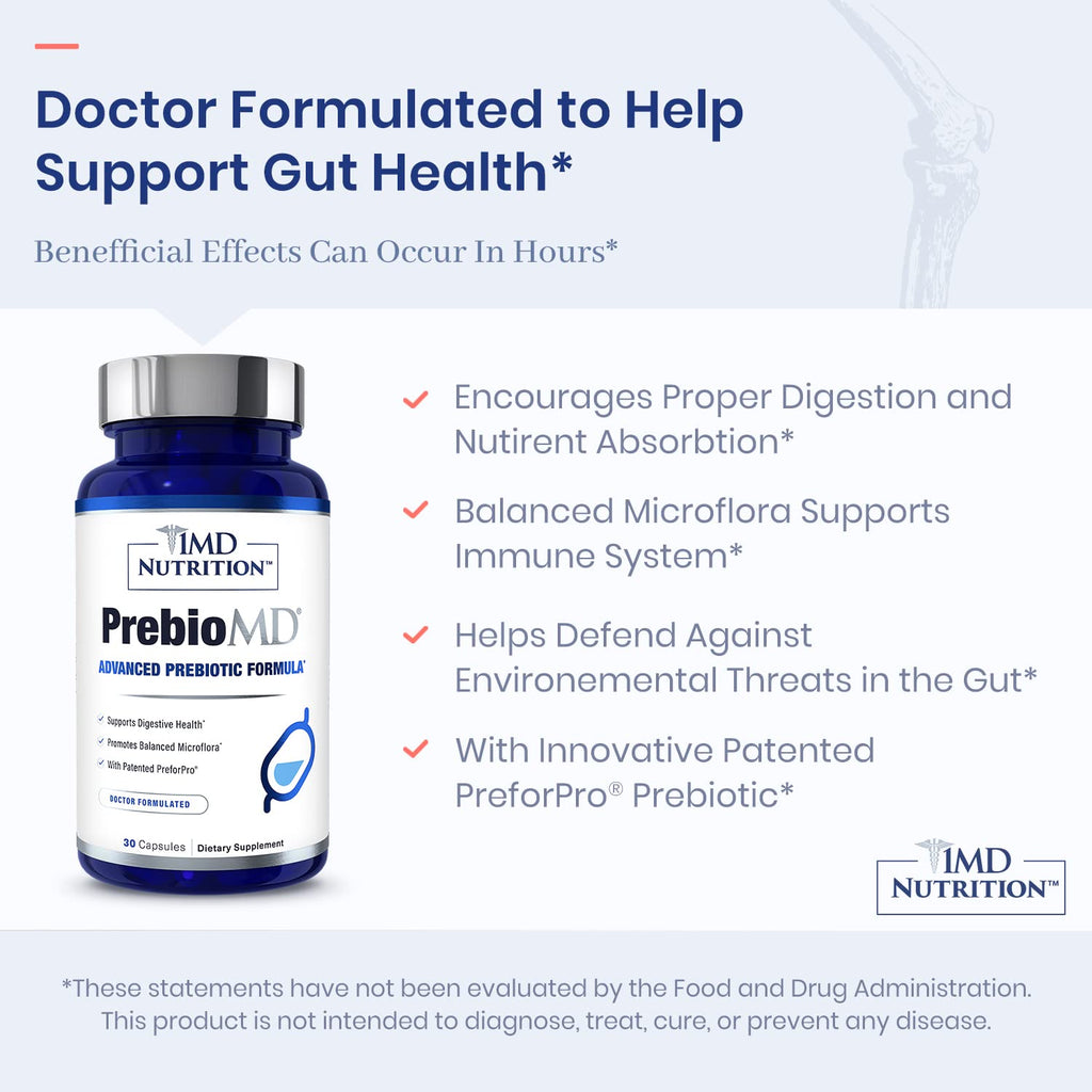 prebiotics with PreforPro for gut balance