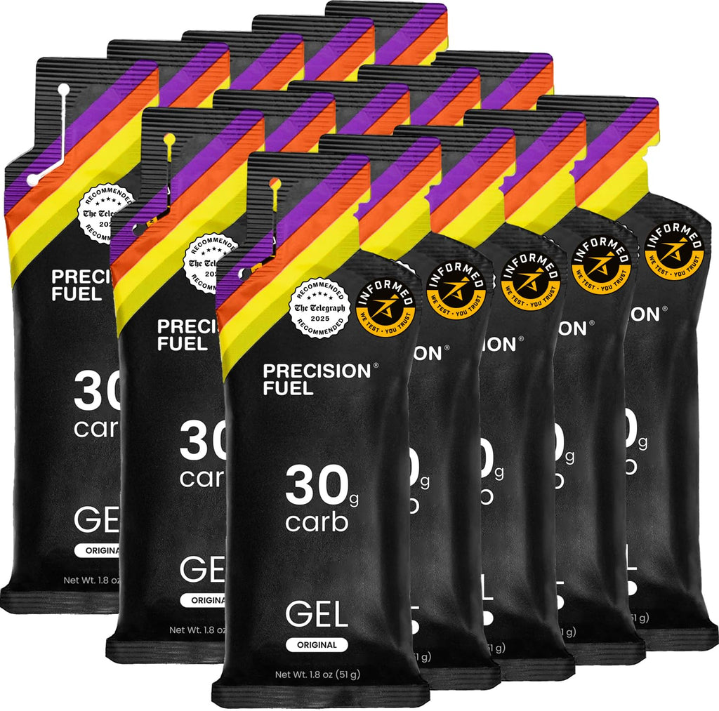 Precision Fuel energy gels for athletes