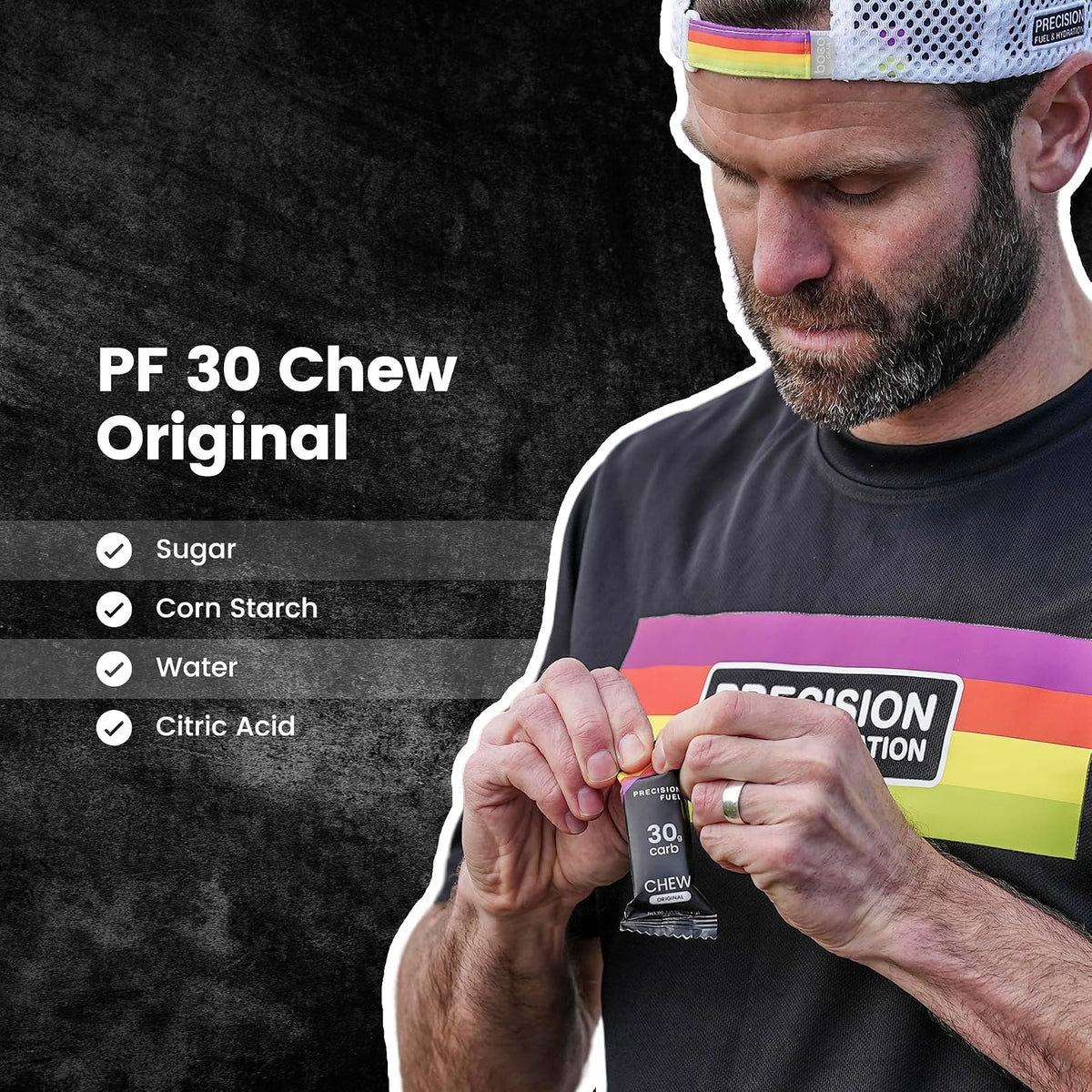 Precision Fuel PF30 chews for quick energy