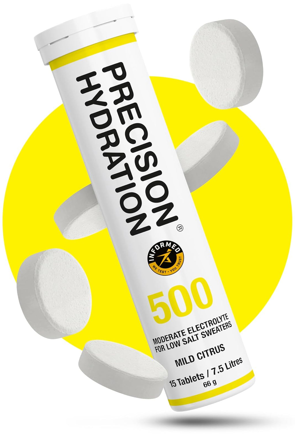 Precision Hydration electrolyte tablets for hydration