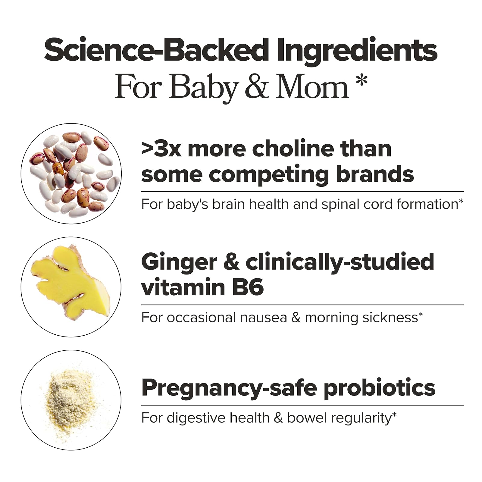 PREGGO prenatal vitamin for healthy pregnancy