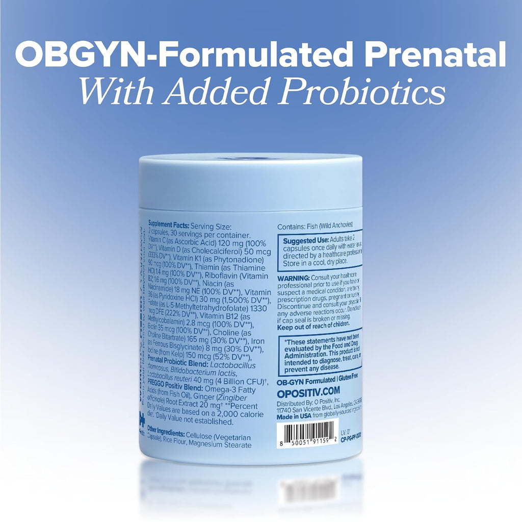 PREGGO prenatal vitamins with DHA support