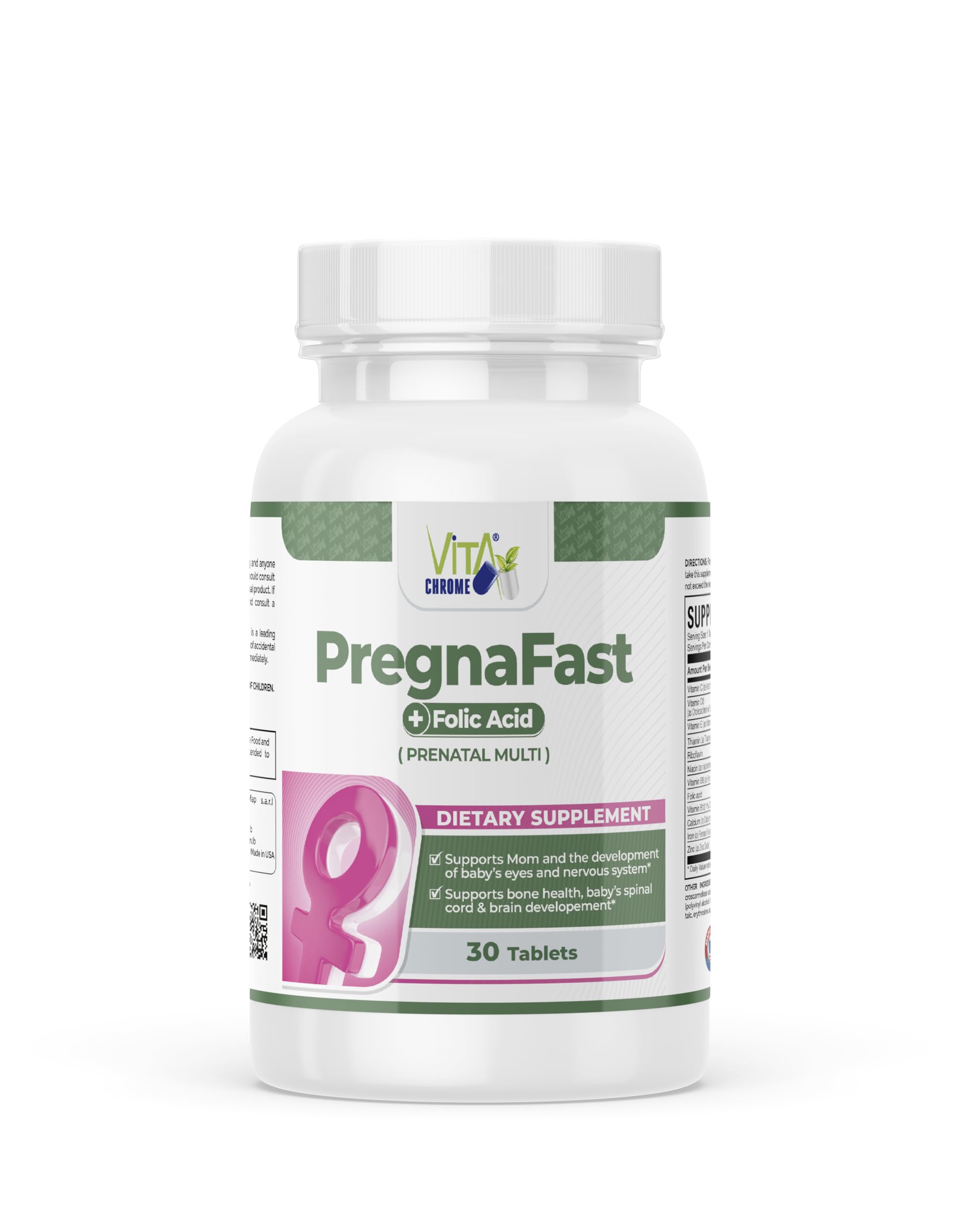 PregnaFast prenatal vitamin for moms