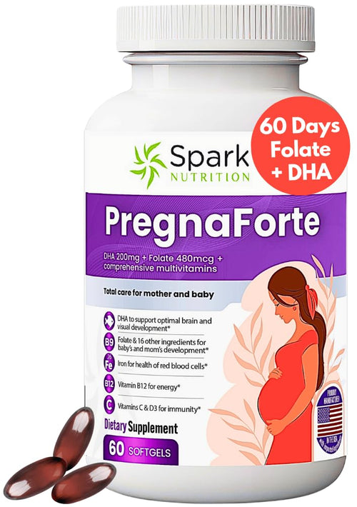 Pregnaforte Prenatal Vitamins - 60 Tablets
