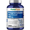 Pregnenolone 100 mg capsules for wellness