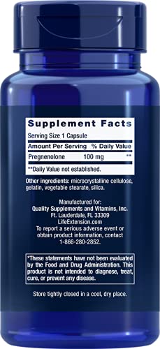 Pregnenolone 100 mg for energy support