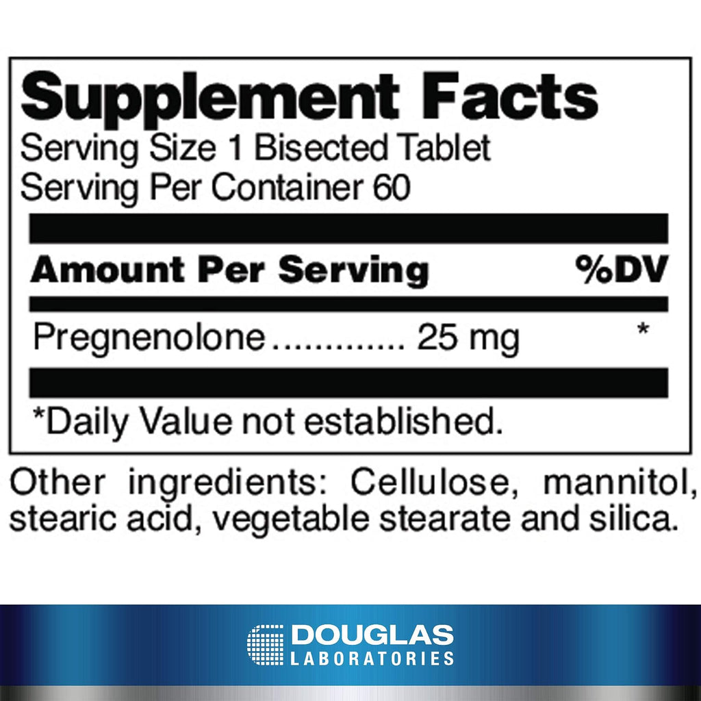 Pregnenolone 25 mg multivitamin for men