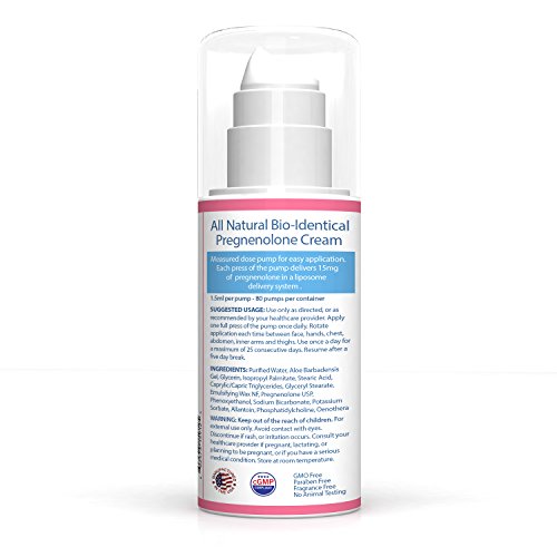 Pregnenolone cream for hormonal health