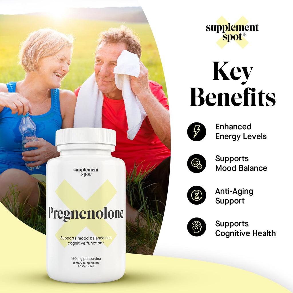 Pregnenolone for balanced energy levels