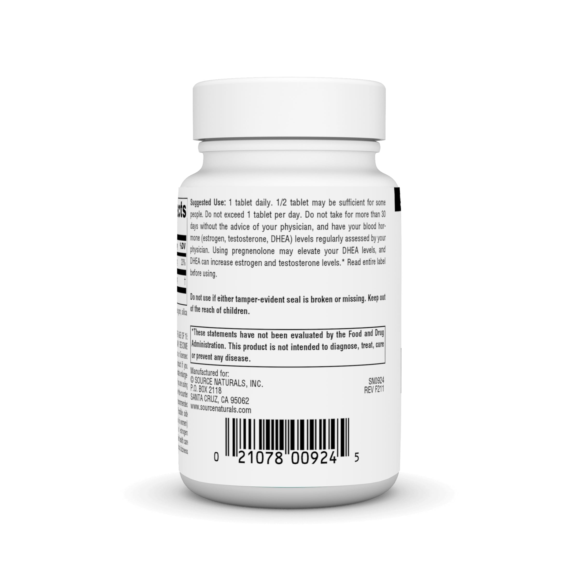Pregnenolone for hormonal balance support