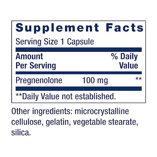 Pregnenolone for improved focus and clarity