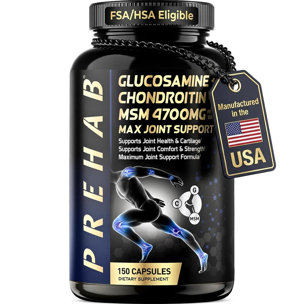 PREHAB glucosamine joint support capsules