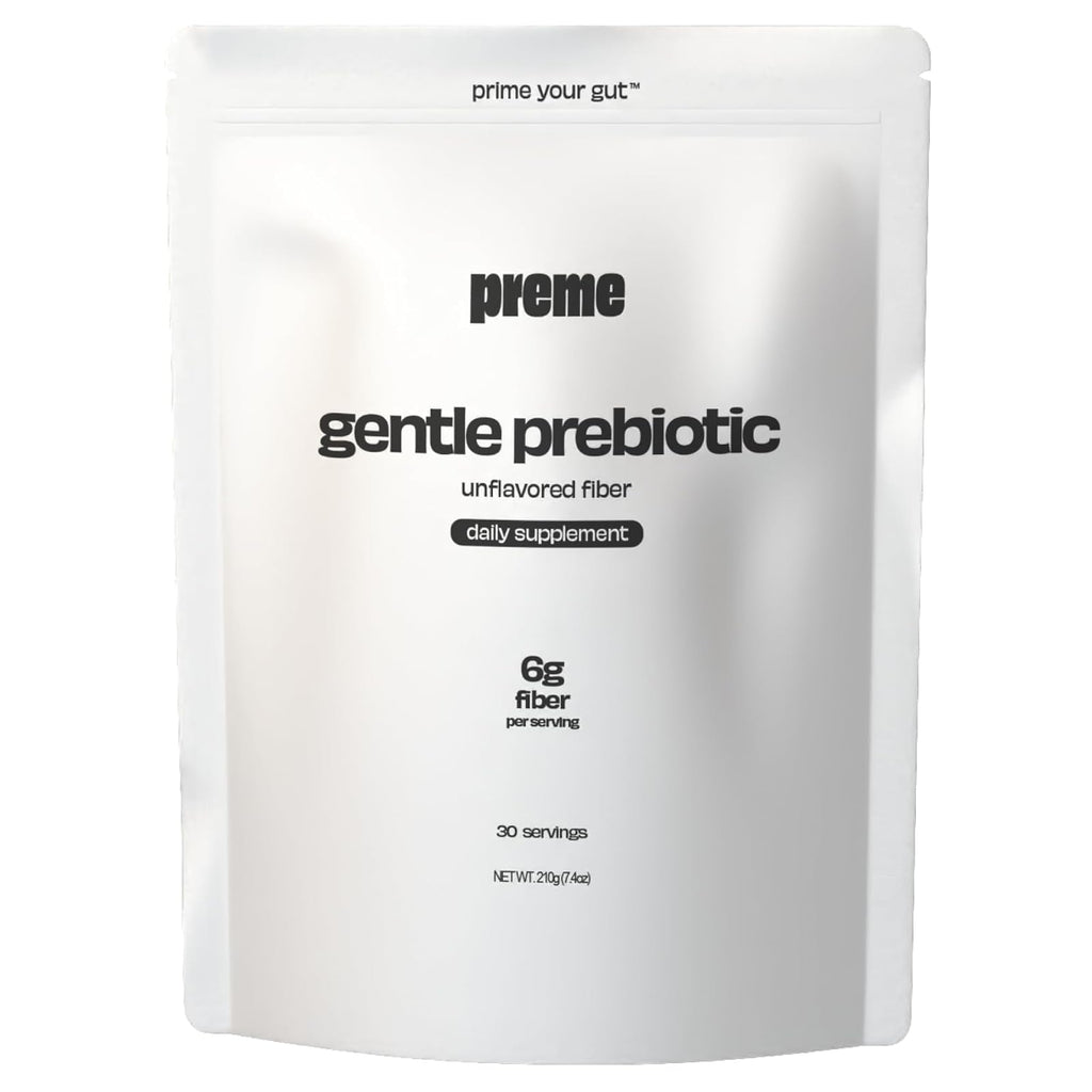 Preme gentle prebiotic fiber supplement