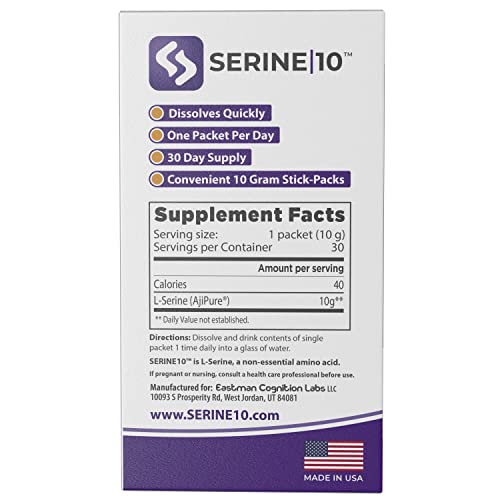 premeasured L-Serine powders for memory