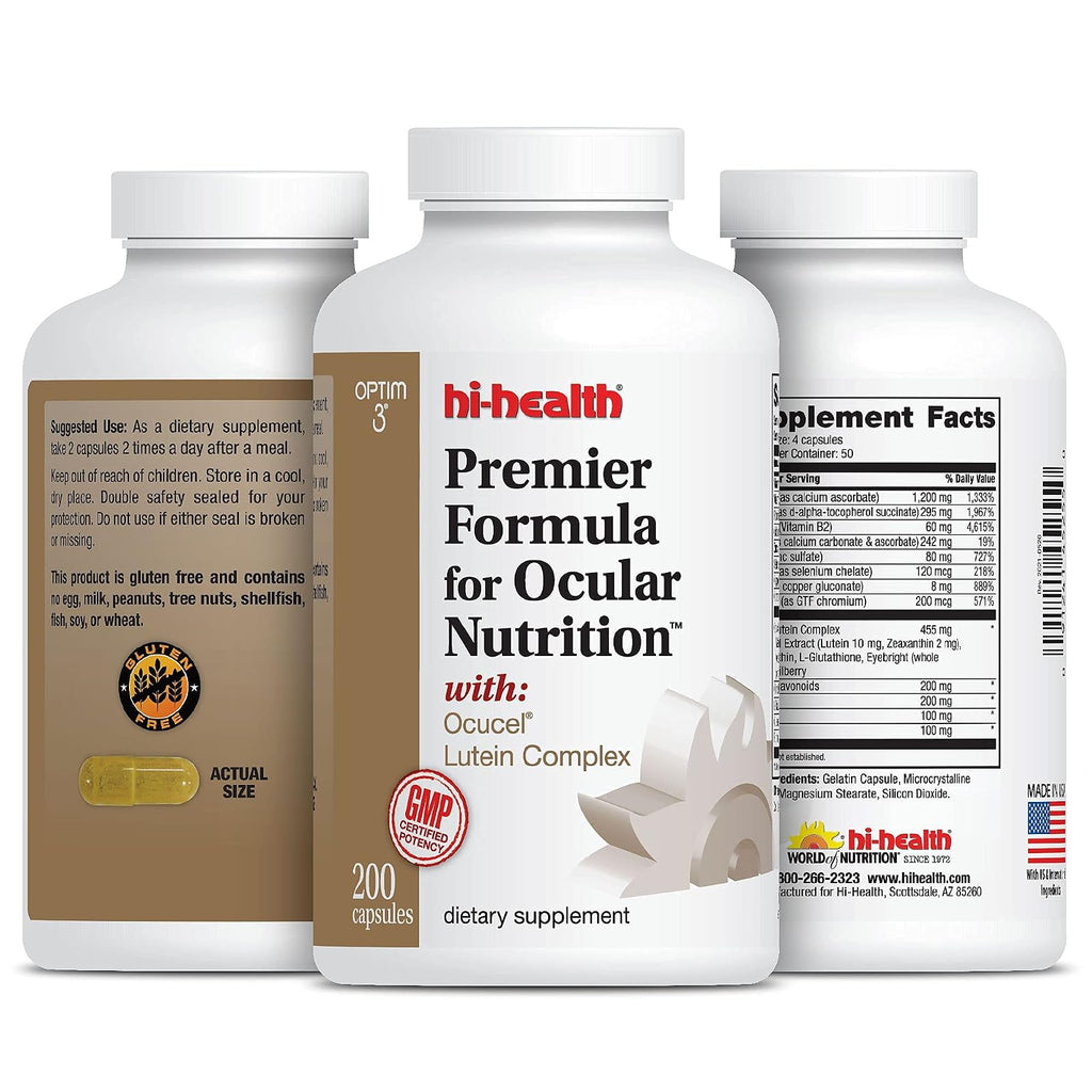 Premier formula for vision support