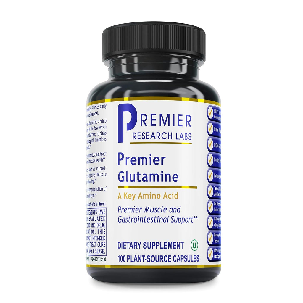 Premier Glutamine 500 mg capsules