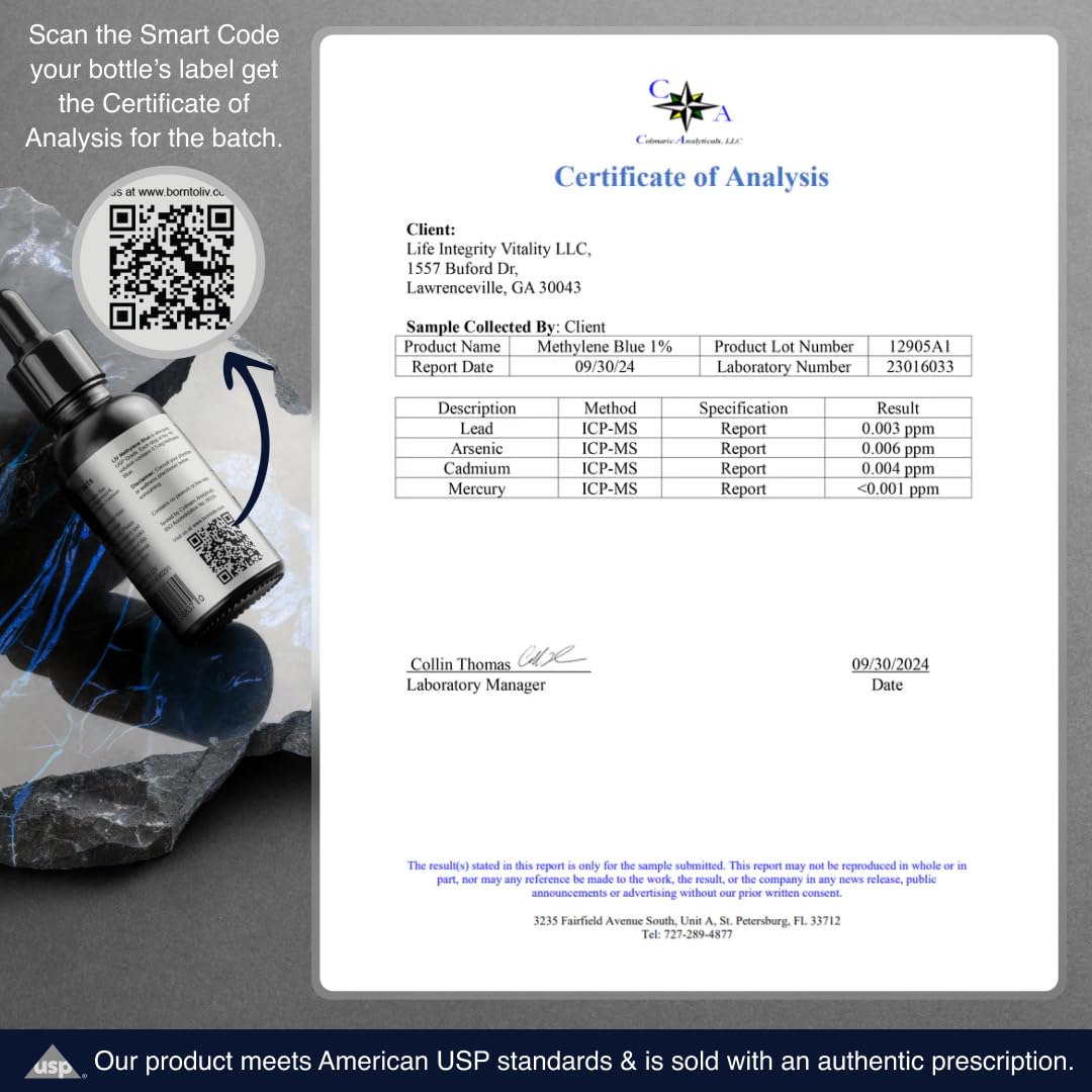 Premier Methylene Blue liquid supplement