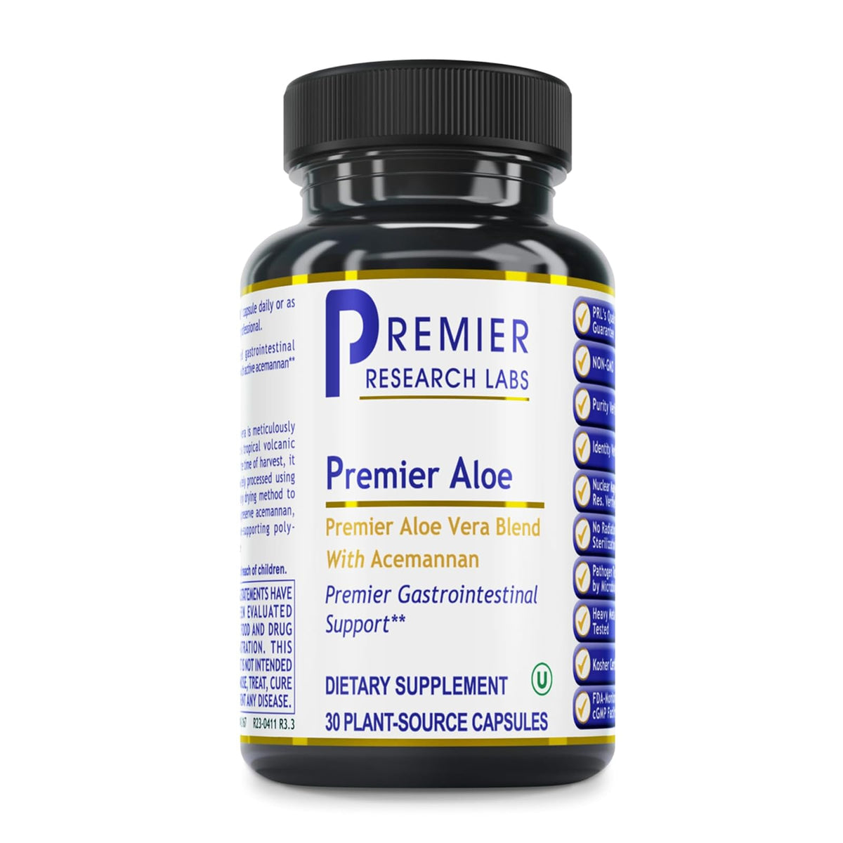 Premier Research Labs Aloe Vera capsules